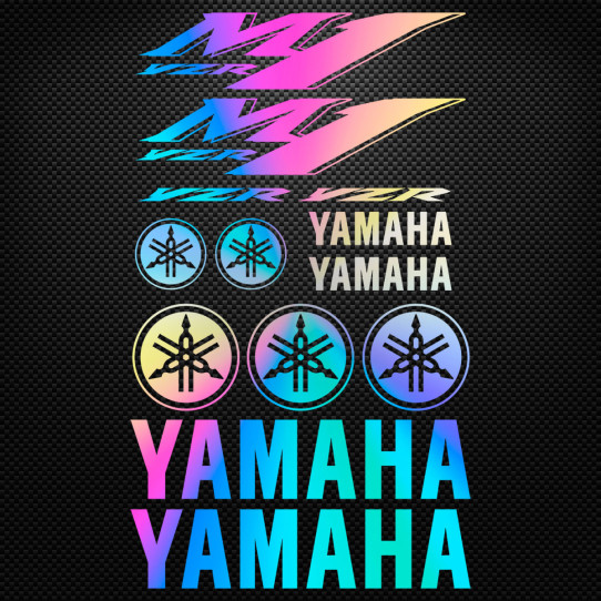 Stickers moto holographique - YAMAHA YZR M1 - Des prix 50% moins cher ...