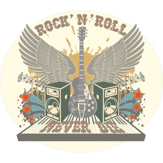 Stickers rock'n'roll - Des prix 50% moins cher qu'en magasin