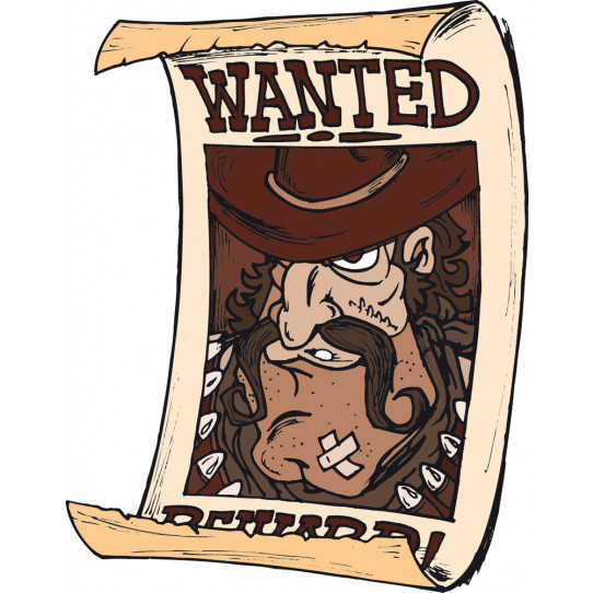 Stickers wanted - Des prix 50% moins cher qu'en magasin