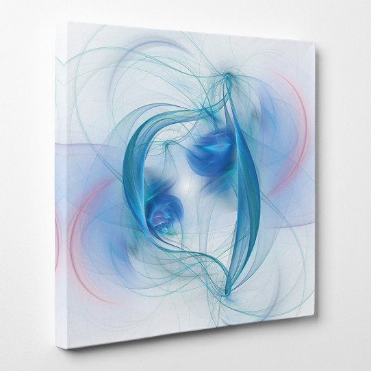 Tableau toile - Design Bleu - Des prix 50% moins cher qu'en magasin