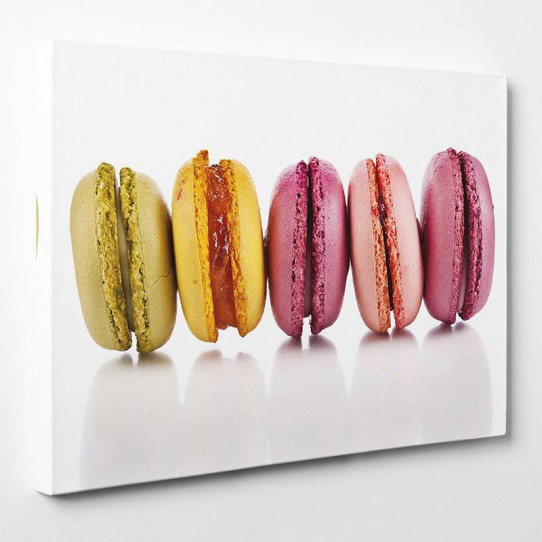 Tableau toile - Macarons 11 - Des prix 50% moins cher qu'en magasin
