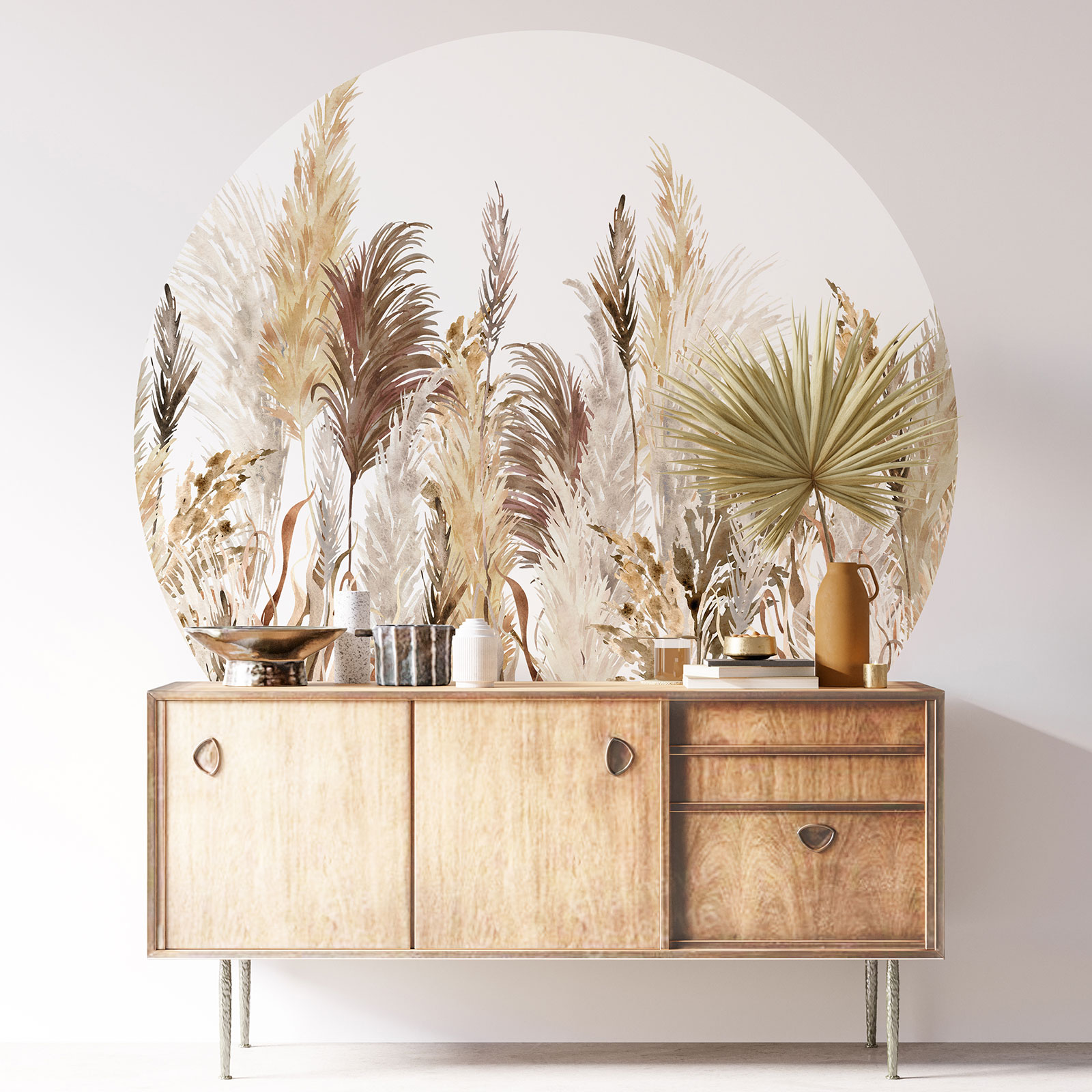 Stickers rond / cercle - Pampas - Des prix 50% moins cher qu'en magasin