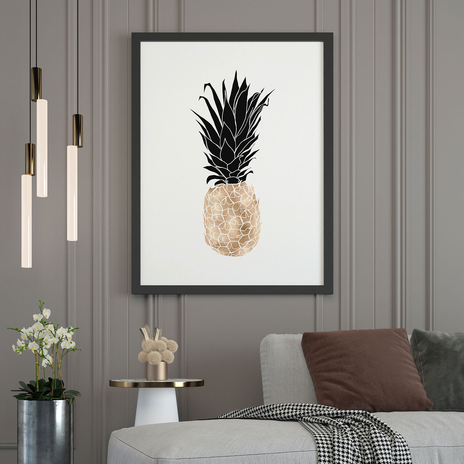 Affiche / Poster - Ananas - Des prix 50% moins cher qu'en magasin
