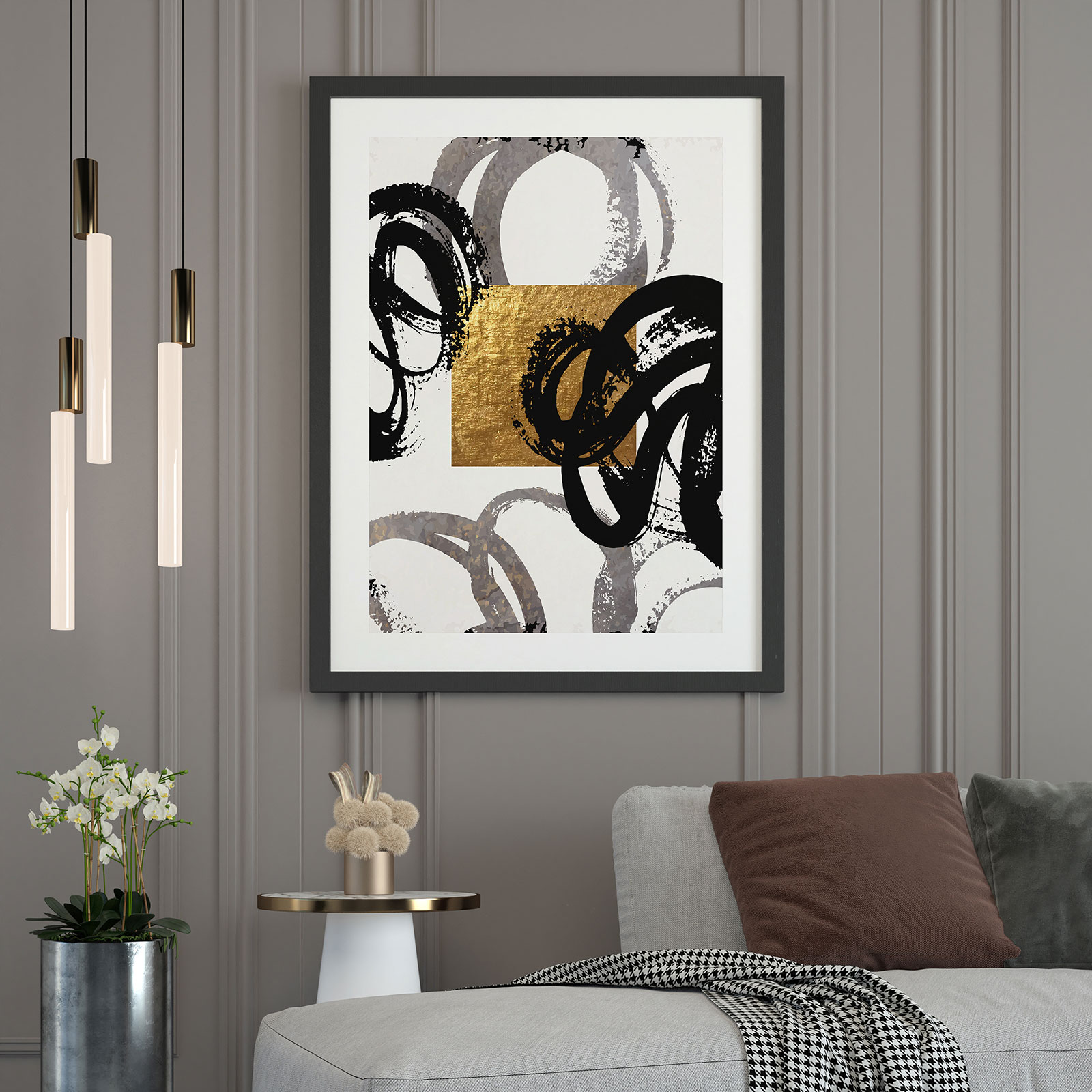 Affiche / Poster - Formes Géométriques - Des prix 50% moins cher qu'en ...