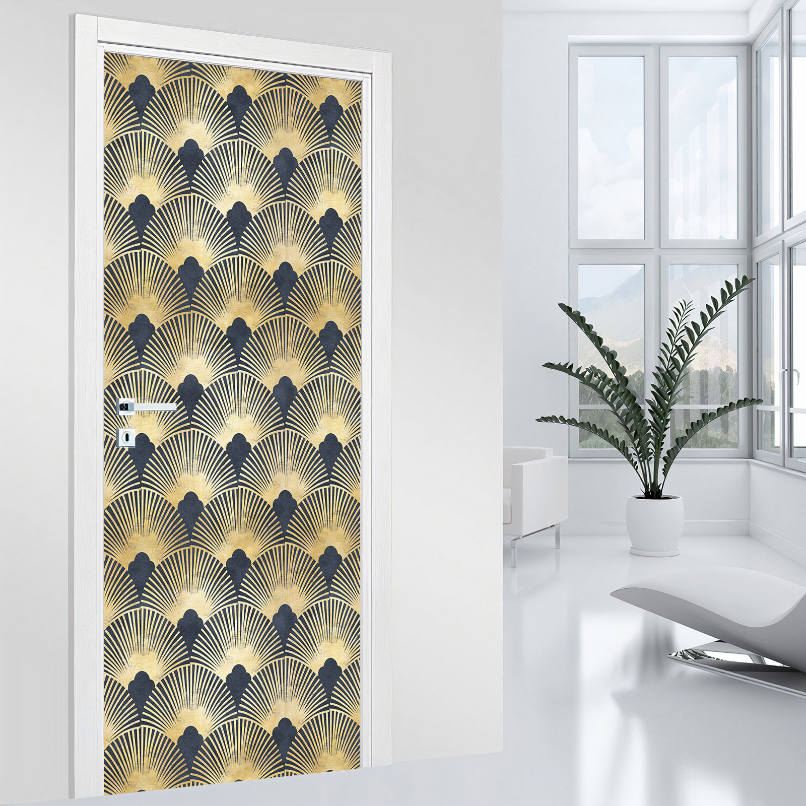 Stickers pour porte - Motif oriental - Des prix 50% moins cher qu'en ...