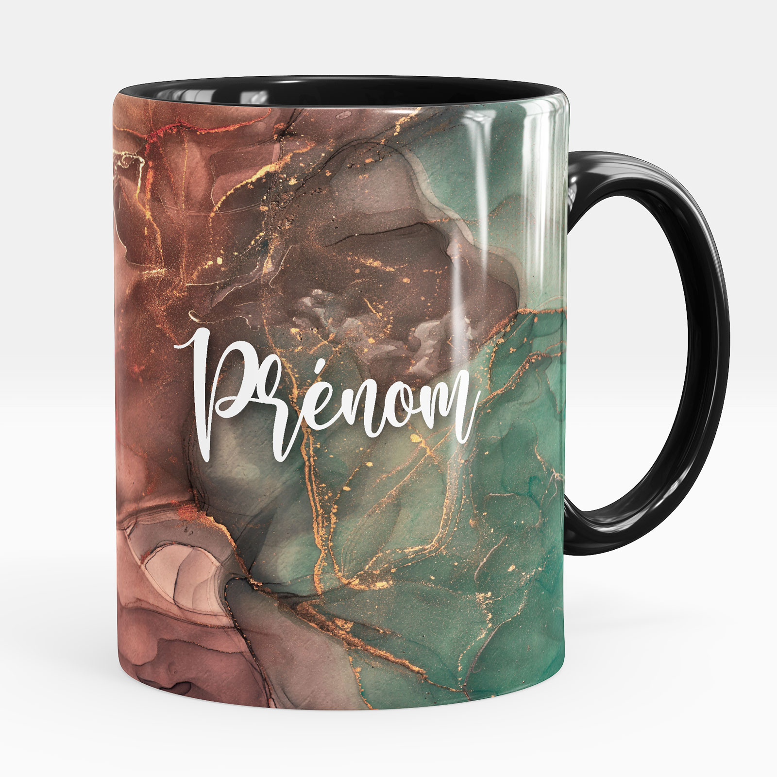 Mug - Tasse personnalisée - Effet marbré - Des prix 50% moins cher qu ...
