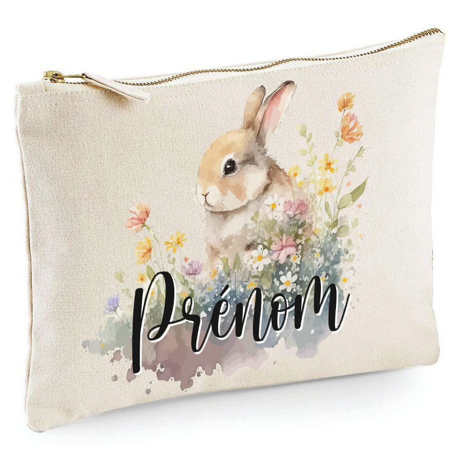 Pochette - Prénom Lapin - Des prix 50% moins cher qu'en magasin