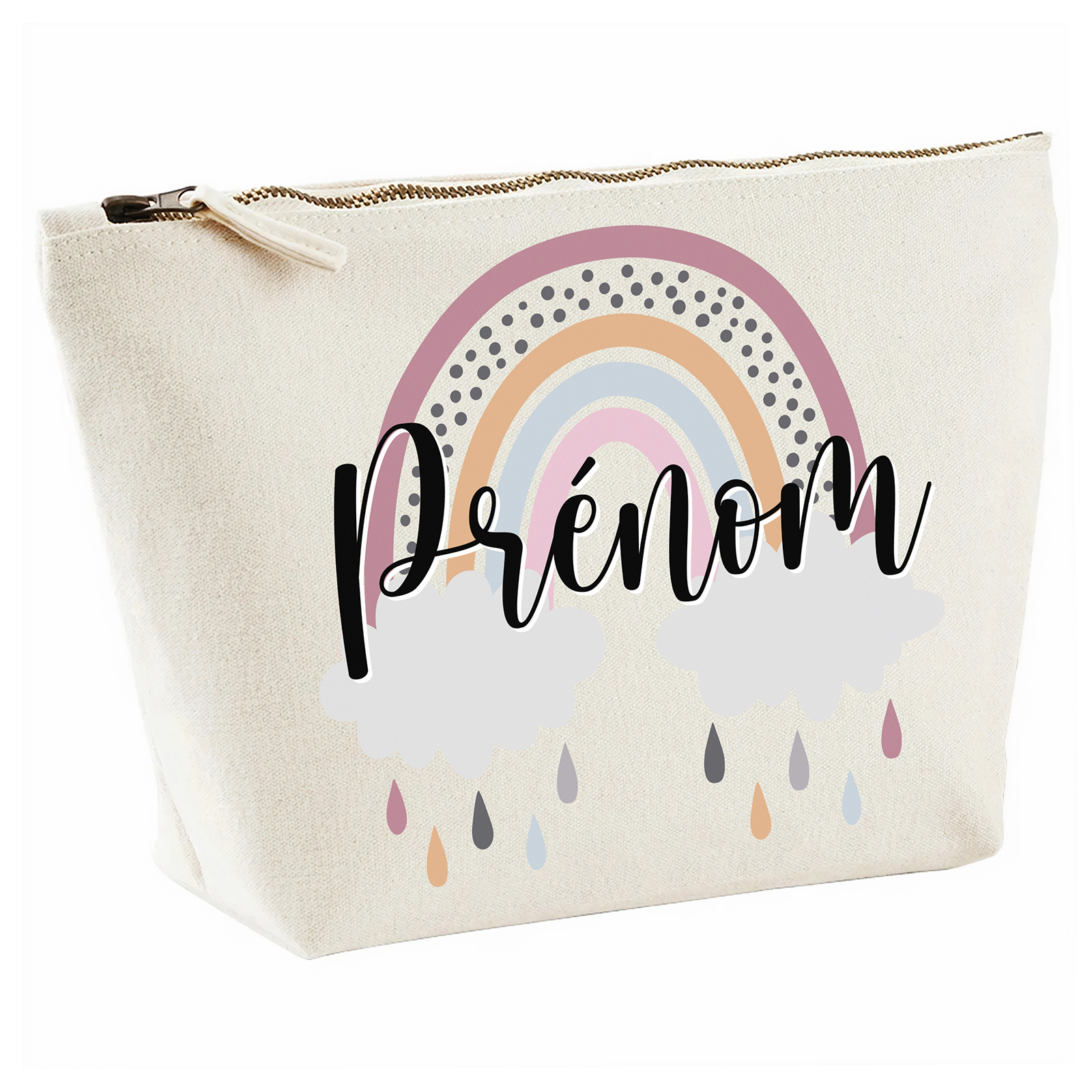 Pochette - Prénom arc-en-ciel - Des prix 50% moins cher qu'en magasin