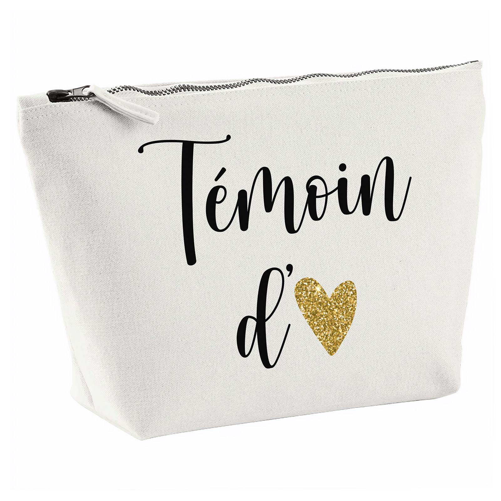 Pochette en toile 28x18 cm - Témoin d'amour - Des prix 50% moins cher ...