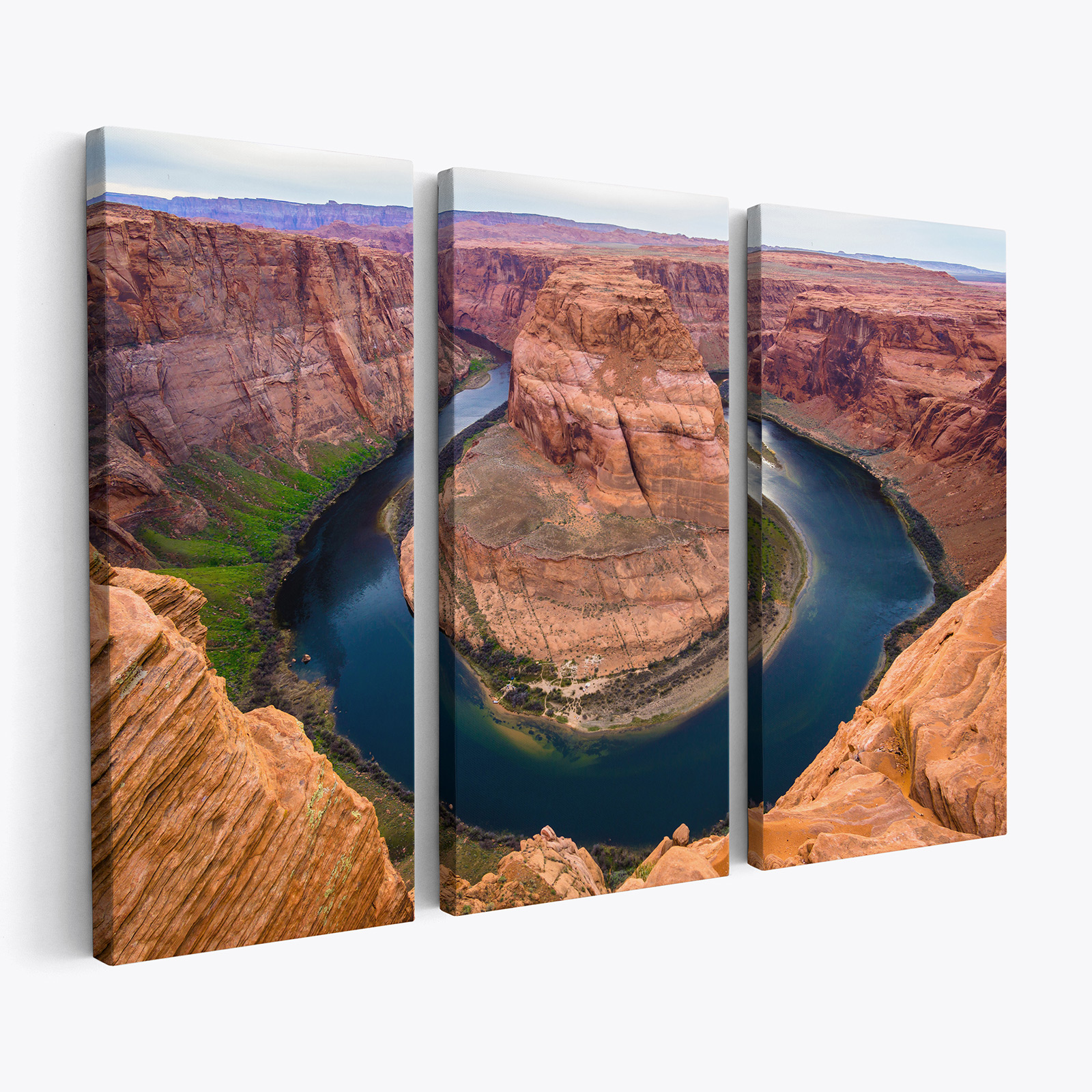 Tableau triptyque sur toile - Grand Canyon - Des prix 50% moins cher qu ...