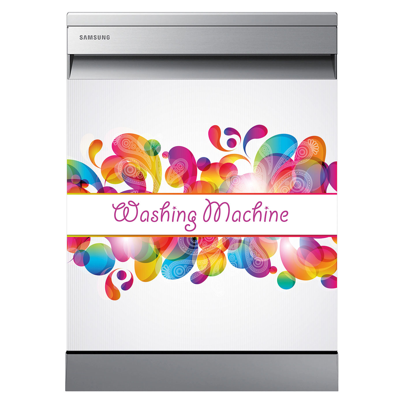 Stickers Lave vaisselle - Washing Machine - Des prix 50% moins cher qu ...