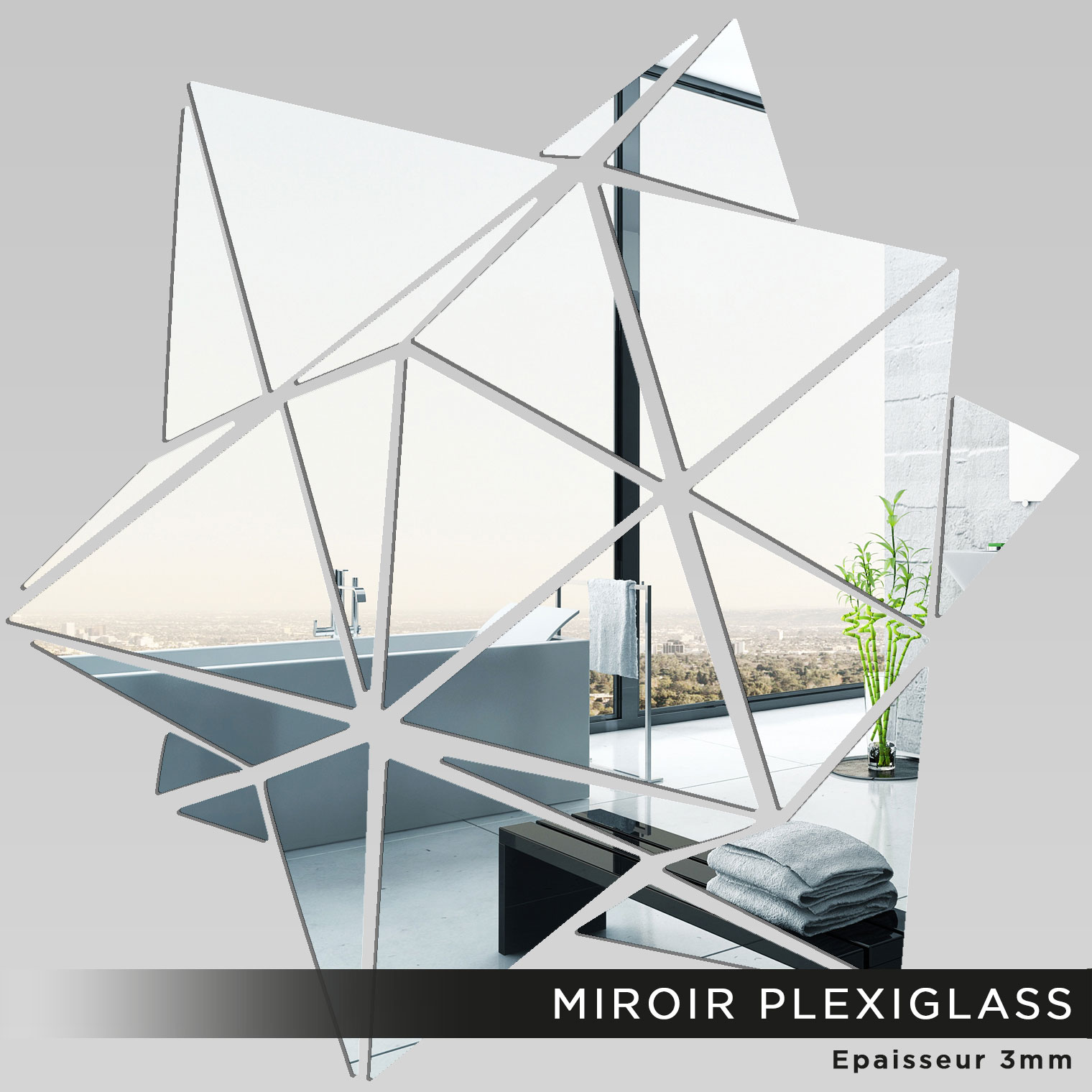 Miroir Plexiglass - Design - Des prix 50% moins cher qu'en magasin