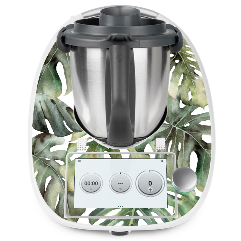 Stickers Thermomix TM6 - Feuilles Tropicales - Des prix 50% moins cher ...