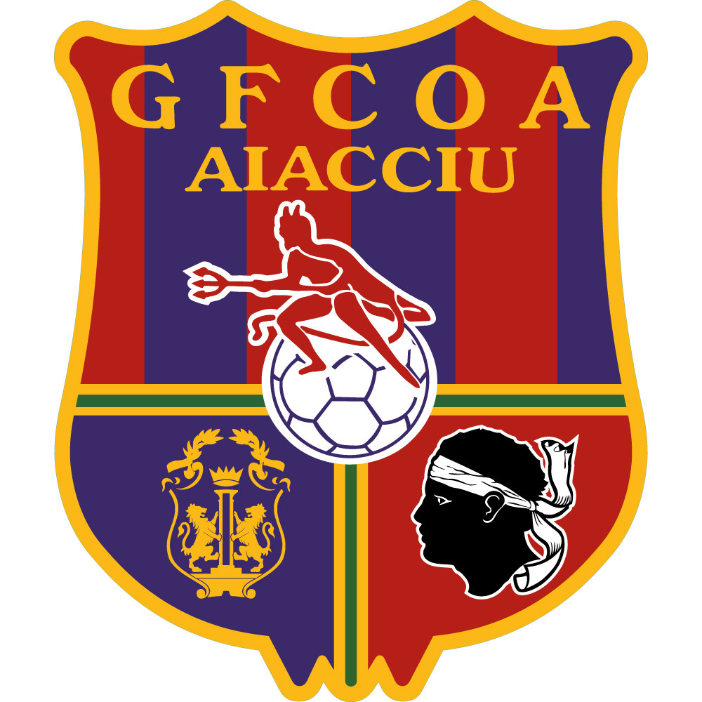 Stickers GFCO AJACCIO - Des prix 50% moins cher qu'en magasin